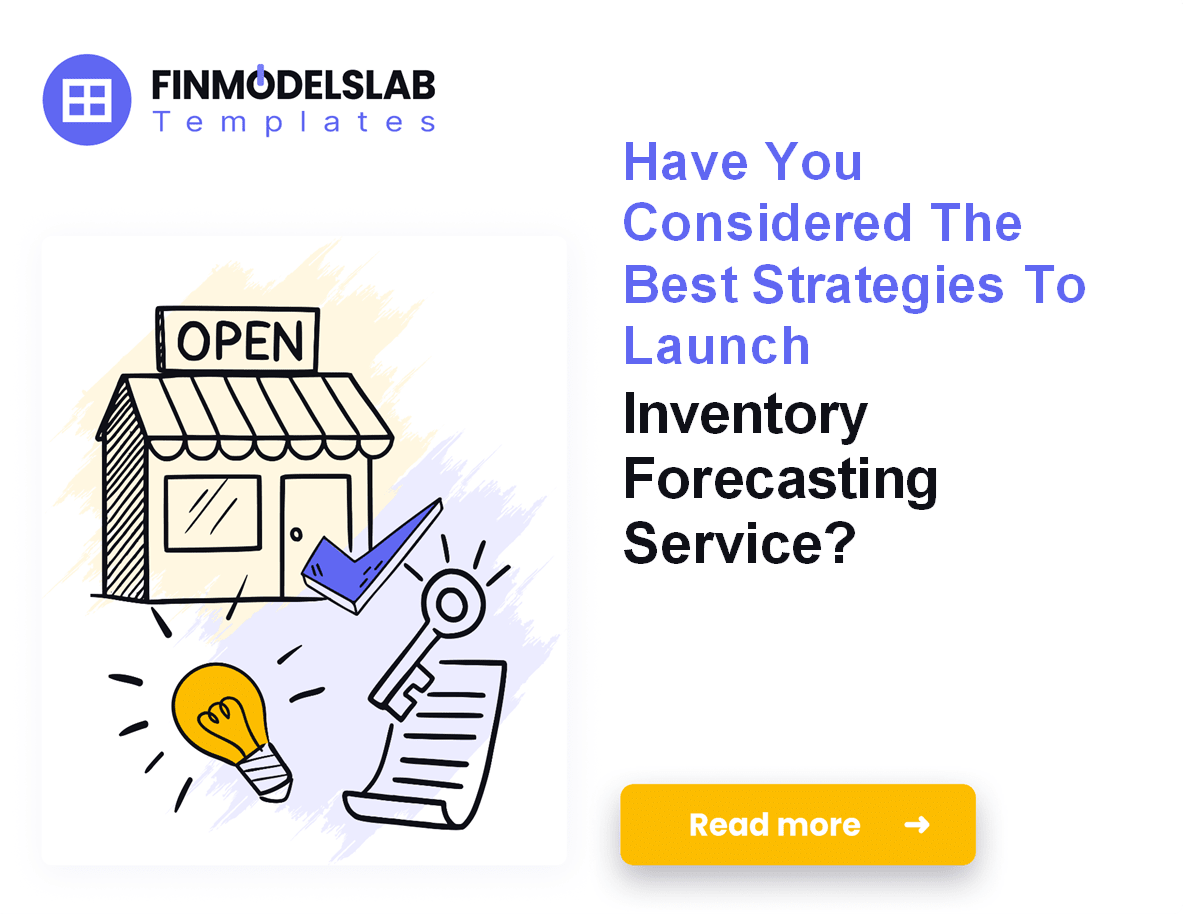 Inventory Forecasting: Launch Plan, Costs, and 5-Month Breakeven;