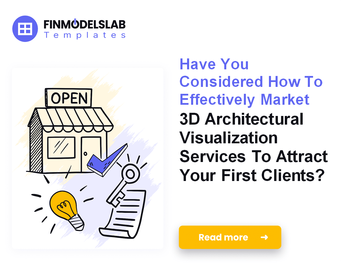Launch 3D Architectural Visualization: $650K Cash, 15-Month Breakeven;