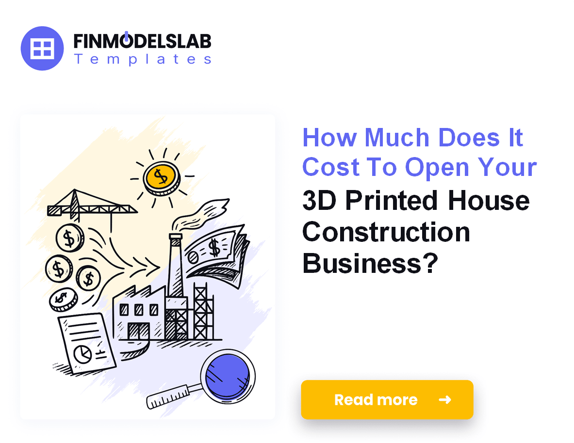 3D Printed House Construction Startup Costs: $36M CAPEX;