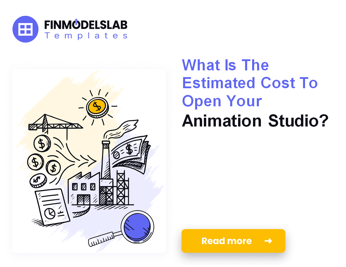 Animation Studio Startup Costs: $113k, $195k, 28 Months