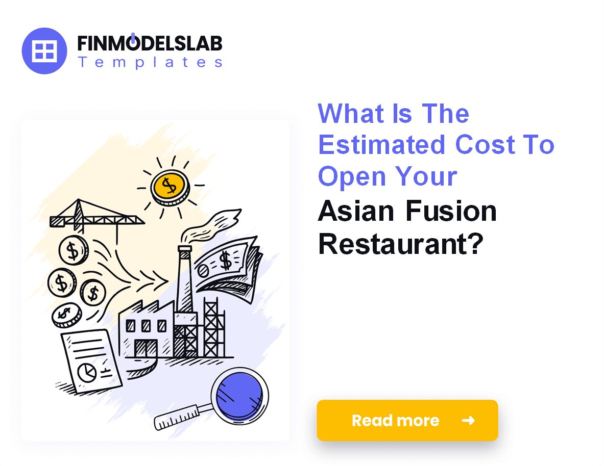 Asian Fusion Restaurant Costs: $1365K, Month 4