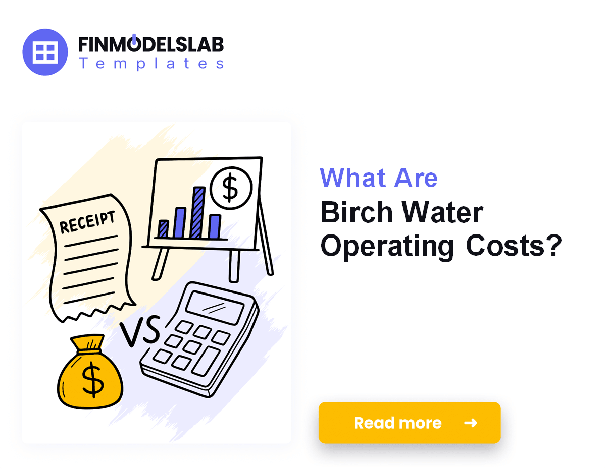 Birch Water Brand Running Costs: $38k/Month Fixed
