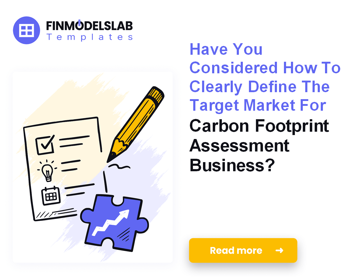 Carbon Footprint Assessment Plan: 7 Steps, 5-Year Forecast;