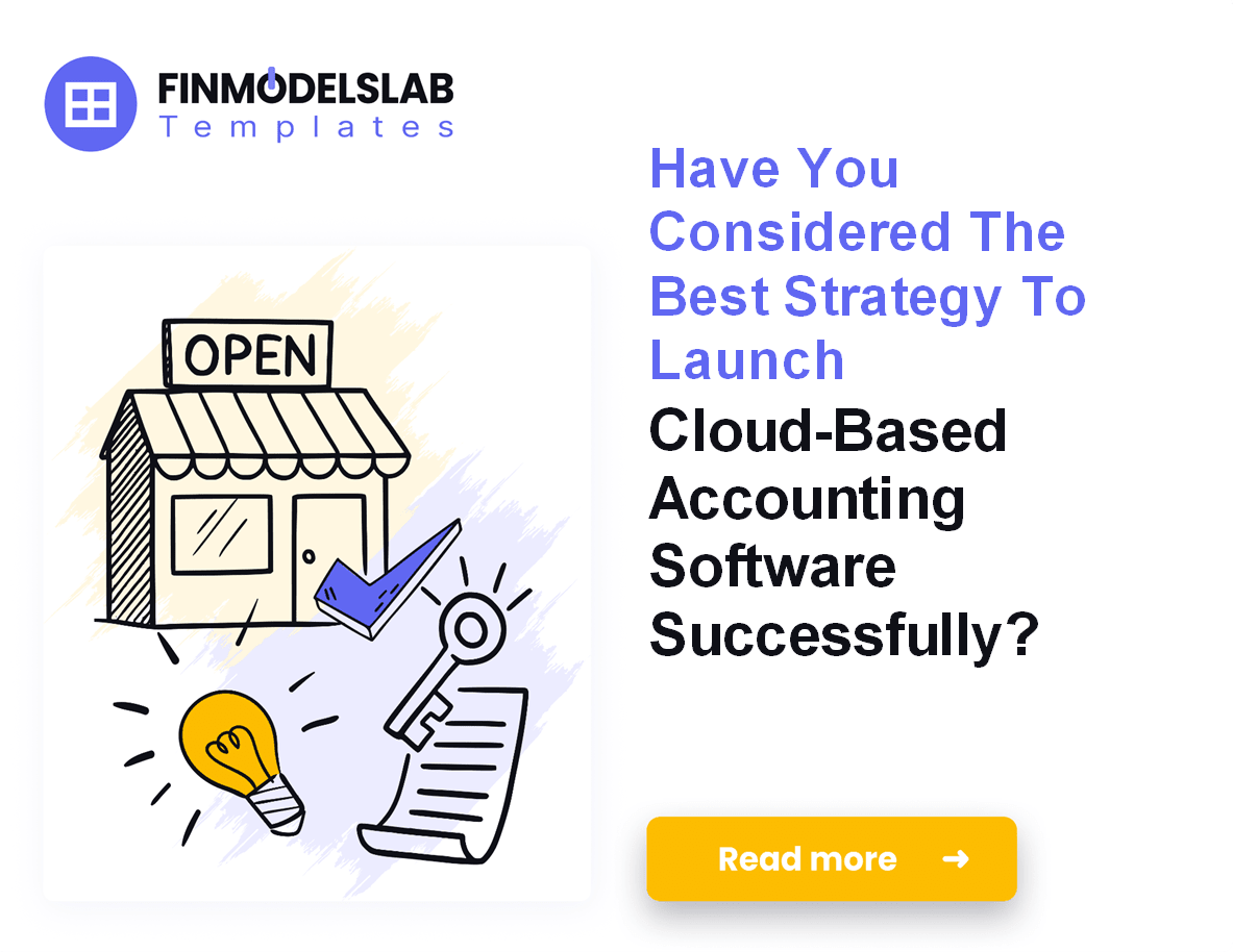 Launch Cloud Accounting Software: $824K Capital, 6-Month BE;