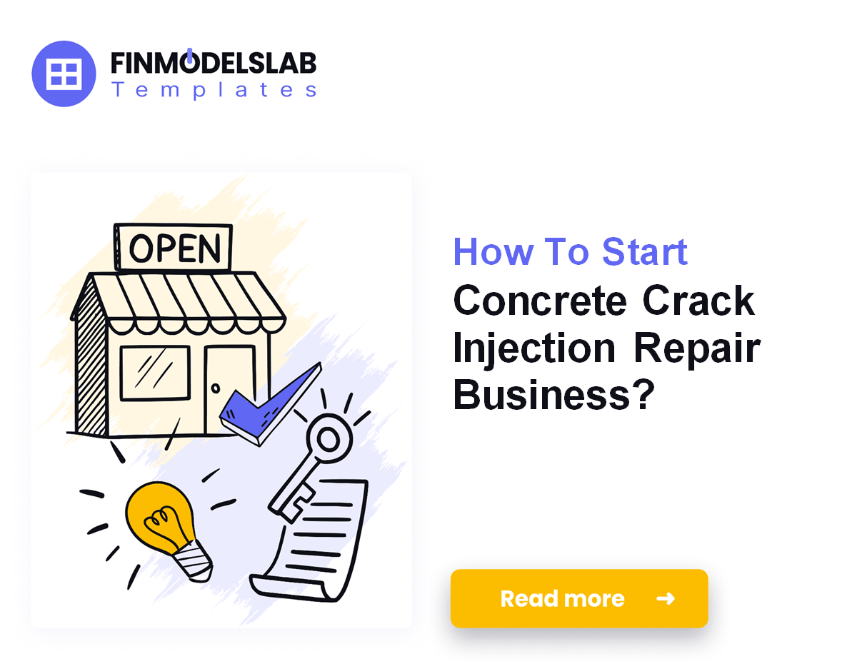 Concrete Crack Injection Repair: Launch Plan & $866K Revenue