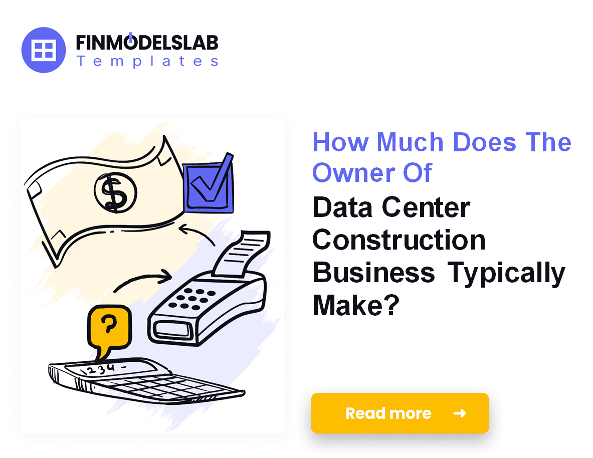 Data Center Construction Owner Income: $34M to $294M;