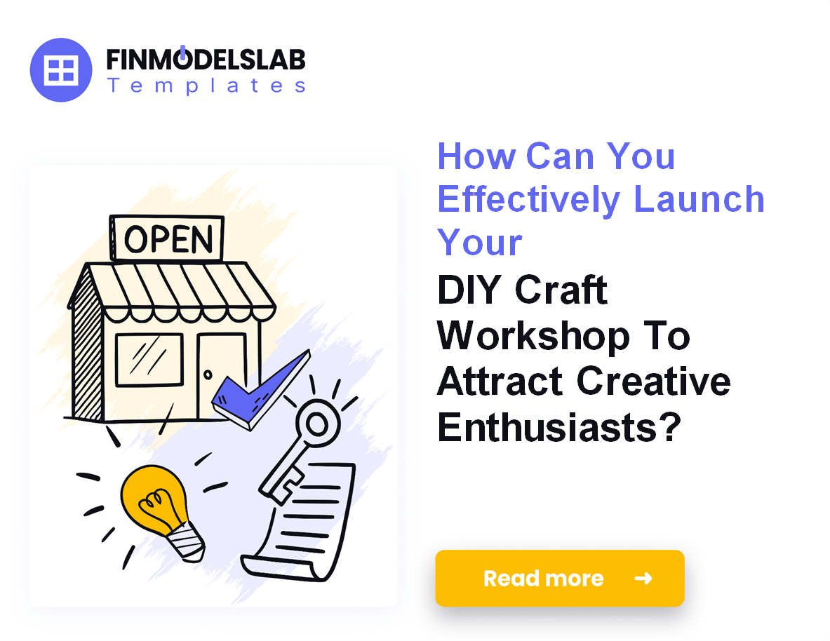 DIY Craft Workshop: Launch Plan, $61K CAPEX, 2-Month Breakeven;