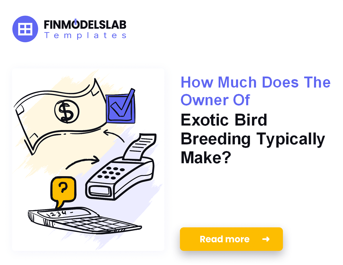 Exotic Bird Breeding Owner Income & Profit Analysis