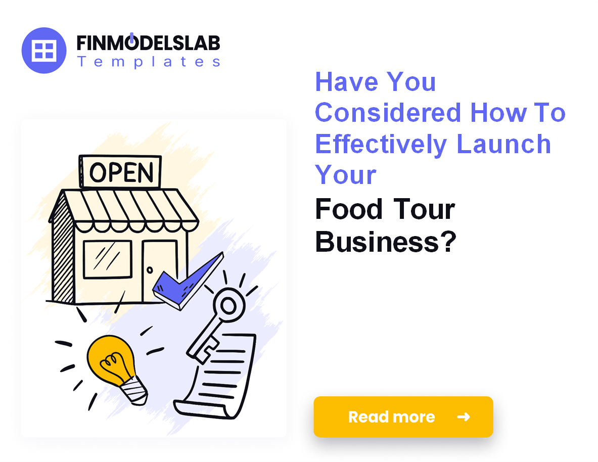Food Tour Business Plan: Costs, Revenue, 2-Month Breakeven;