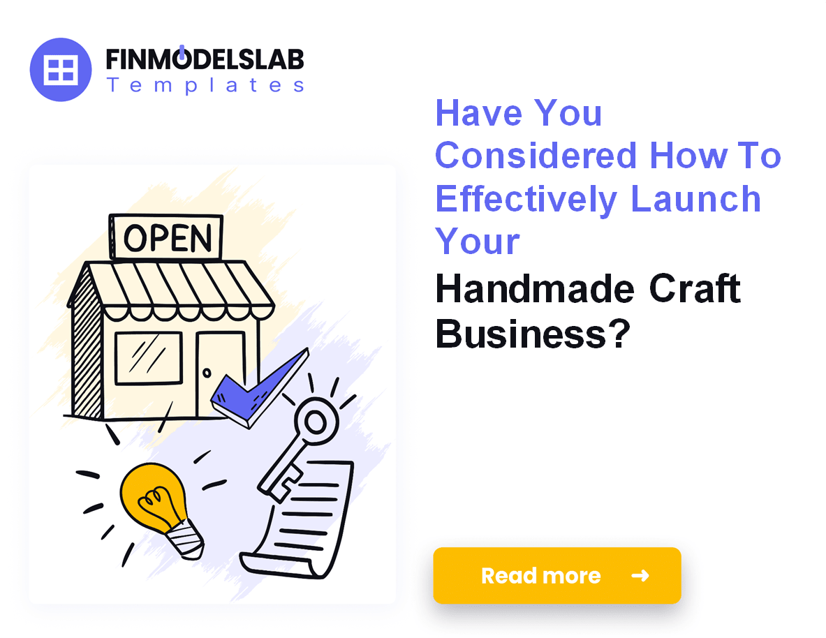 Launching a Handmade Craft Business: Breakeven in 15 Months;