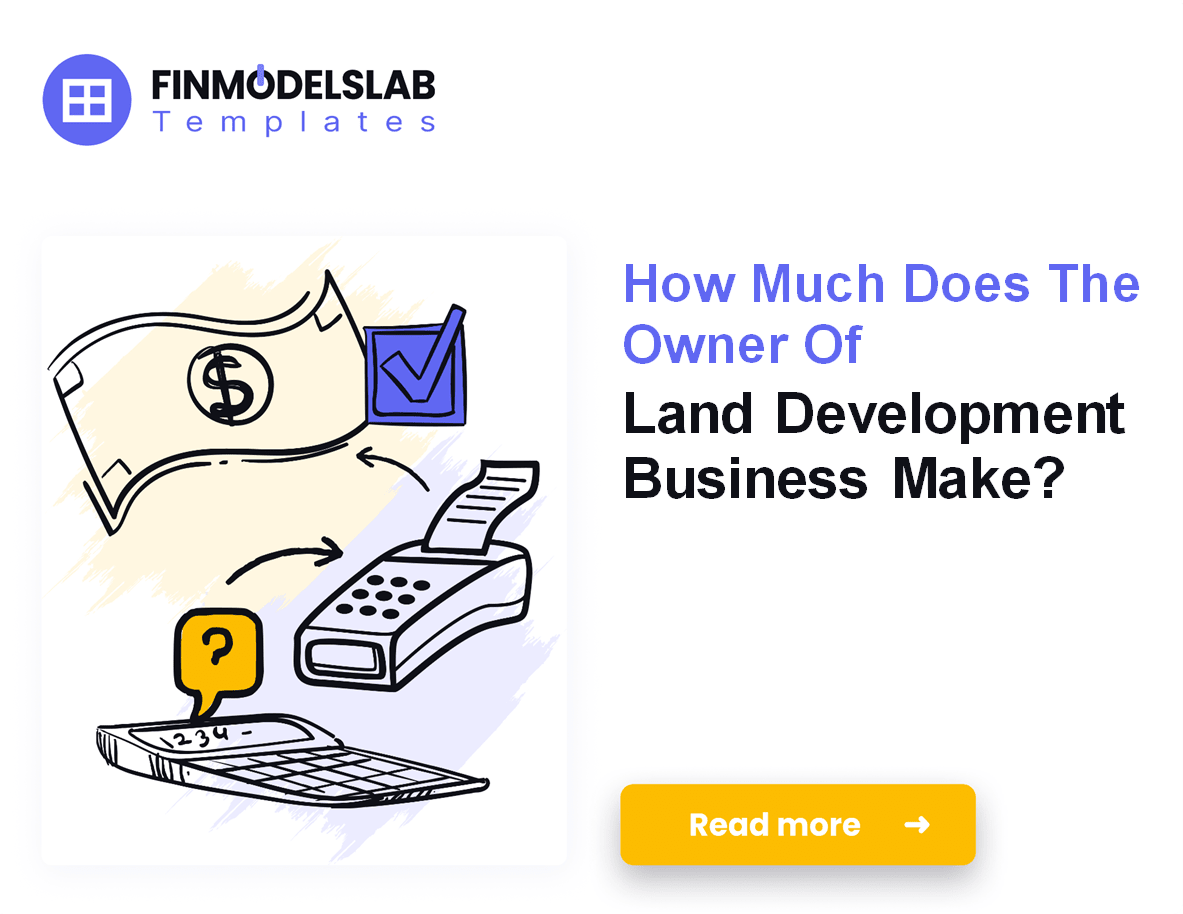 Land Development Owner Income: $46M EBITDA by Year 3