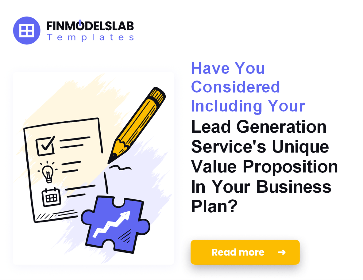 7 Steps to Write a Lead Generation Service Business Plan;