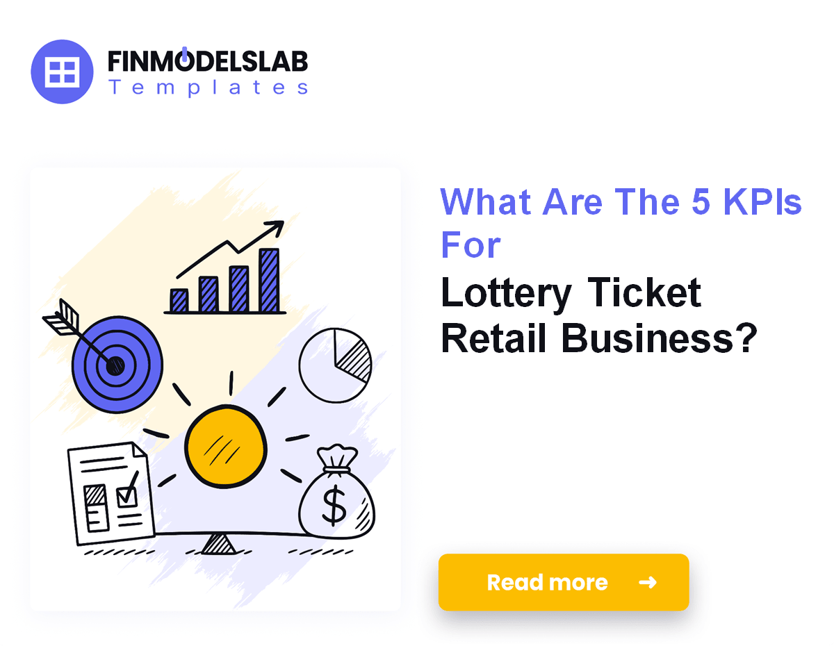 7 KPIs for Lottery Ticket Retail: 82% Conversion & 13-Month Payback