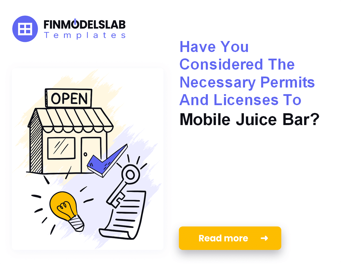 Mobile Juice Bar: Launch Plan, Costs, and $325K EBITDA;
