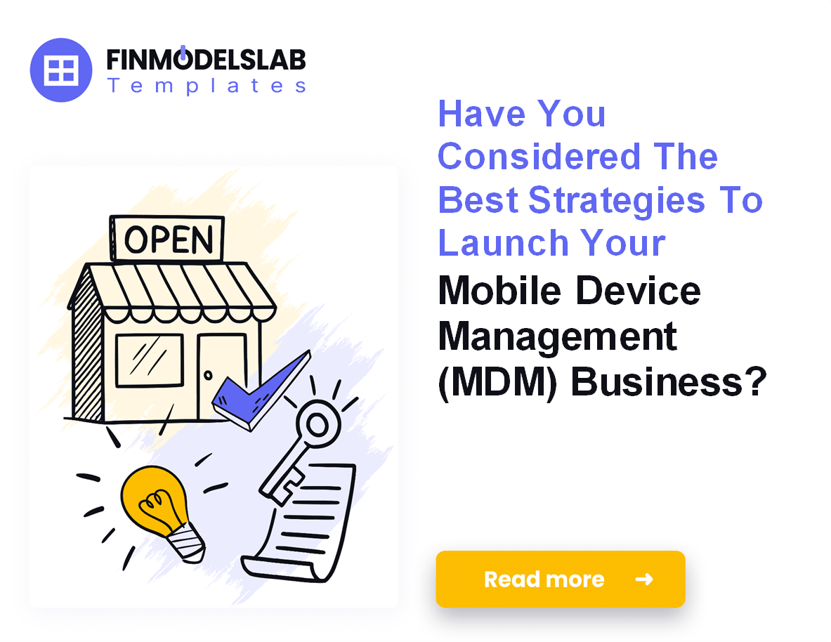 MDM Startup: Launch Plan, $274K Funding, 38-Month Break-Even;