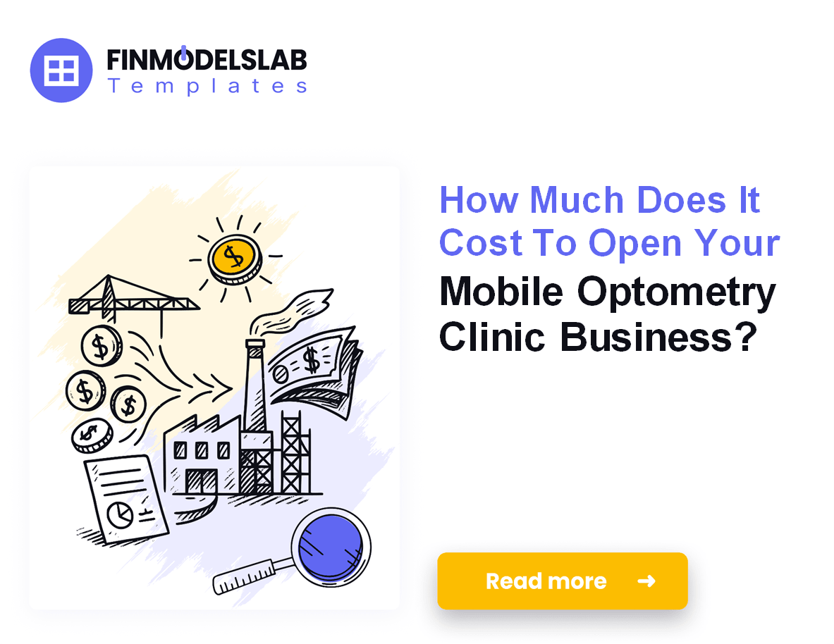 Mobile Optometry Clinic Startup Costs: $313K CAPEX;