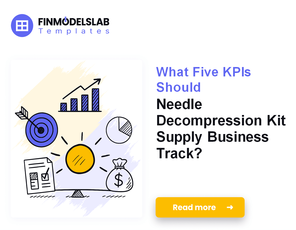 7 KPIs for Needle Decompression Kit Supply: 51% IRR Target