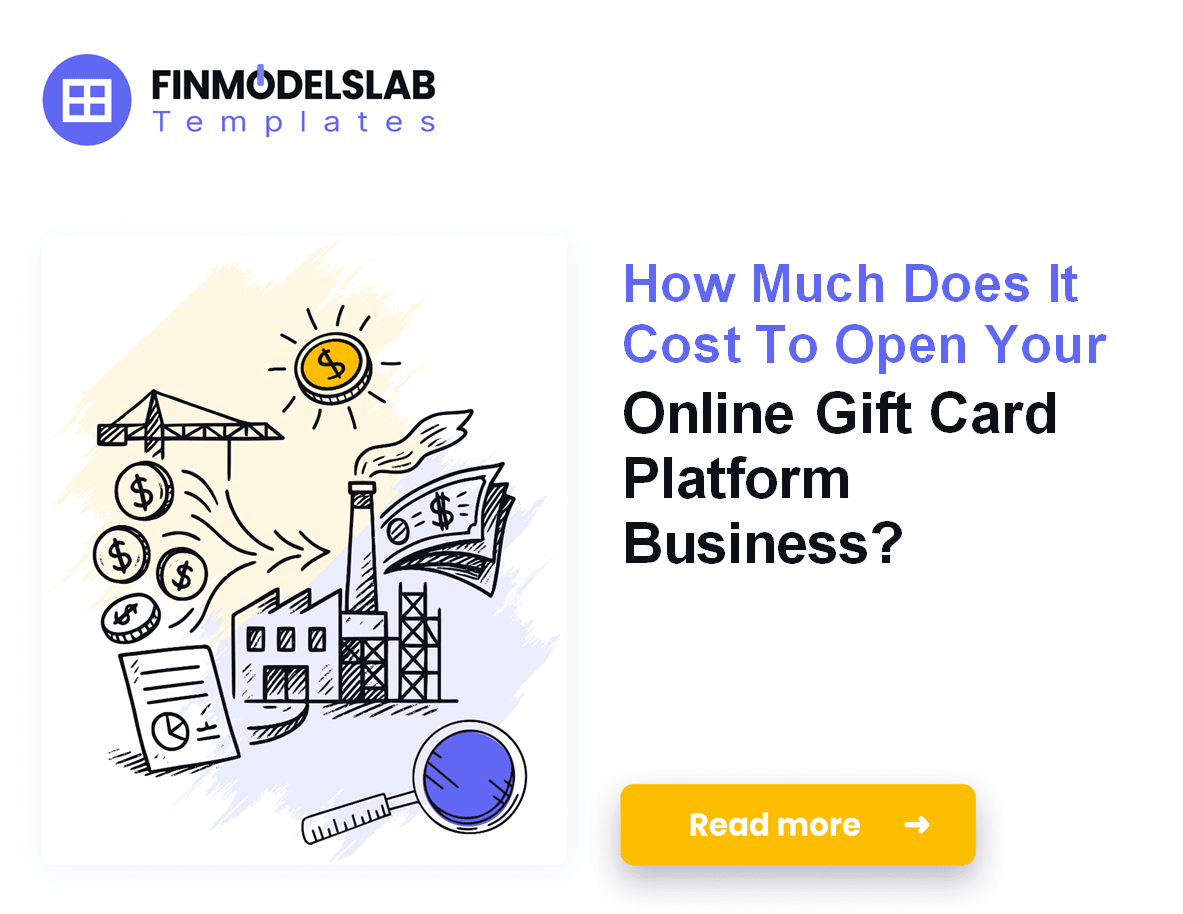 Online Gift Card Platform Startup Costs: $253K CAPEX;