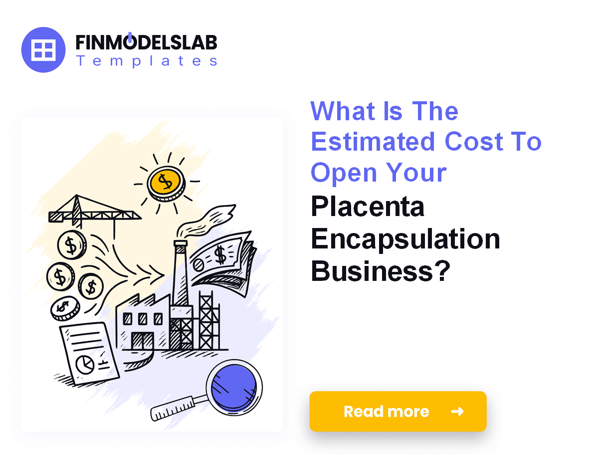 Placenta Encapsulation Startup Costs: $365K CAPEX