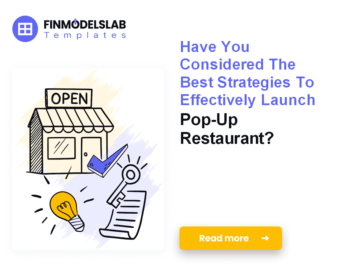Pop-Up Restaurant Financial Model: $150K CAPEX, 4-Month Breakeven;