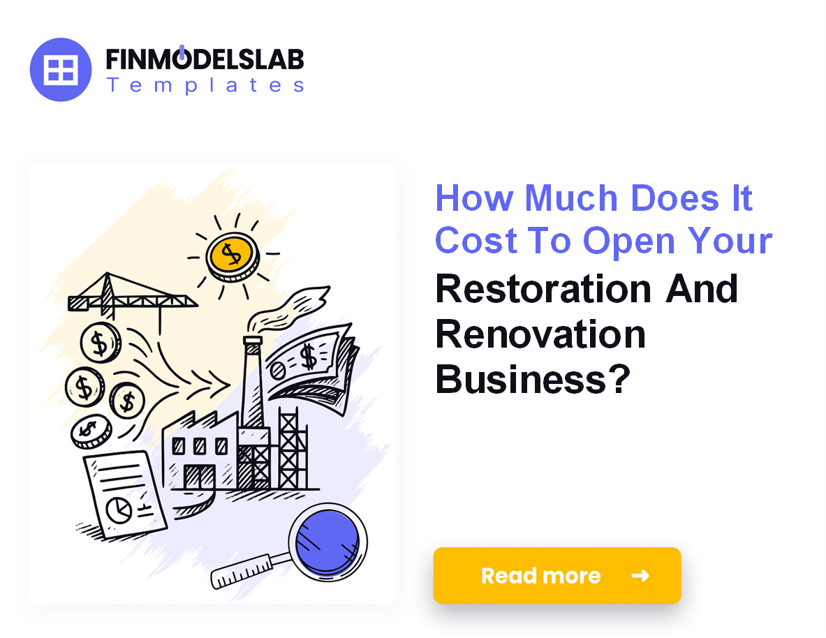 Restoration and Renovation Startup Costs: $810K Cash Need;