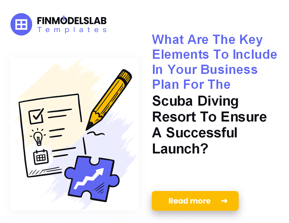 Scuba Diving Resort Business Plan: 7 Steps, 5-Year Forecast;