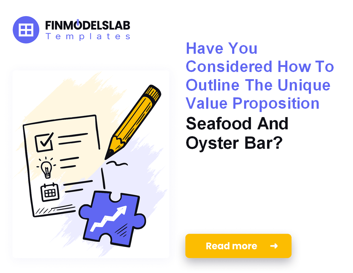 7 Steps to Write a Seafood Bar Business Plan (3-Month Breakeven)
