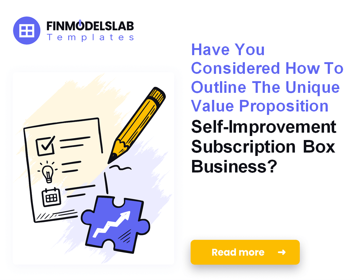 7 Steps to Write a Self-Improvement Box Business Plan (5-Year);