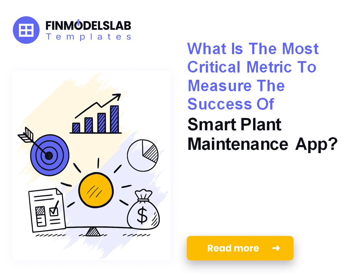 Smart Plant Maintenance App: Monthly Running Costs & $886K Cash;