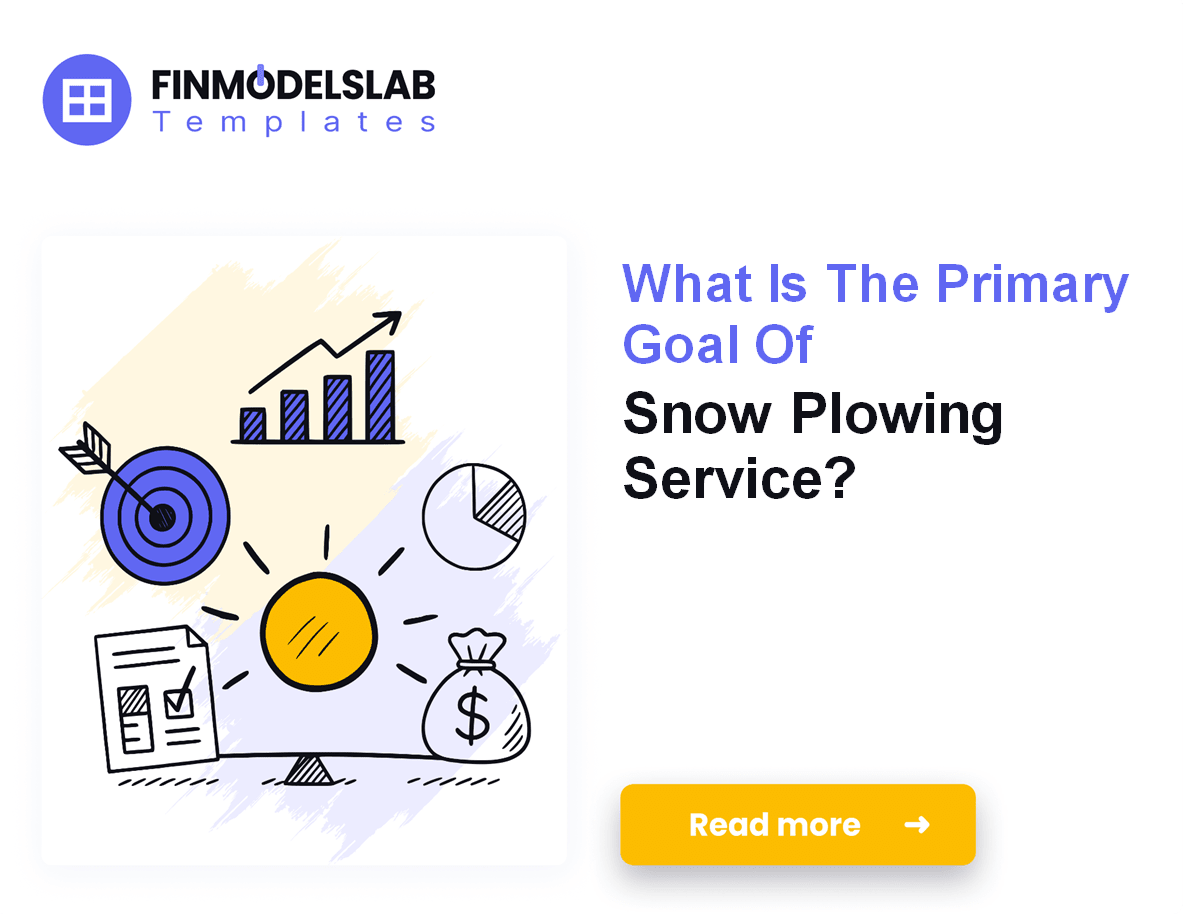 Snow Plowing Service Running Costs: $135k Fixed Monthly;