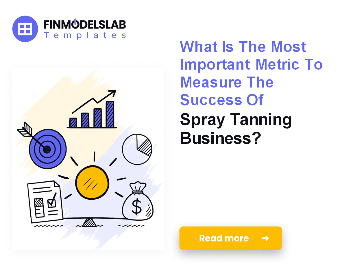 Spray Tanning Running Costs: $24k Monthly OpEx;