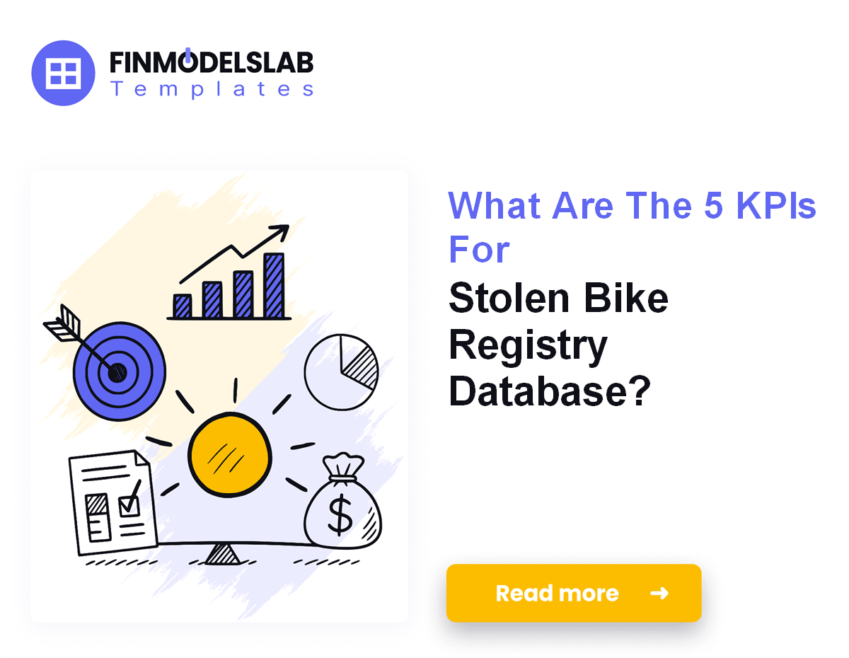 7 KPIs for Stolen Bike Registry Database Growth (2026)