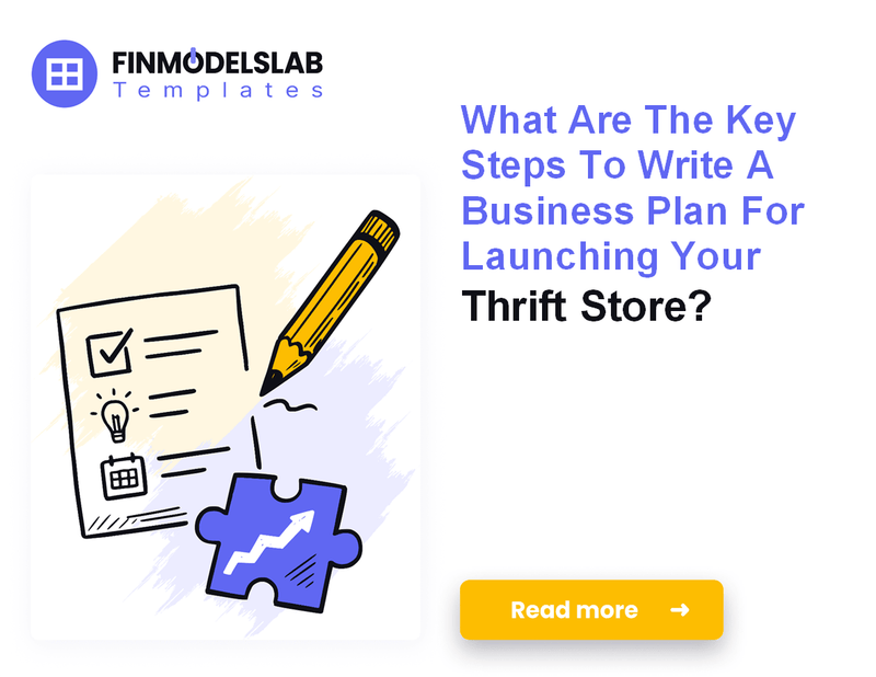 7 Steps to Write a Thrift Store Business Plan (39-Month Breakeven);