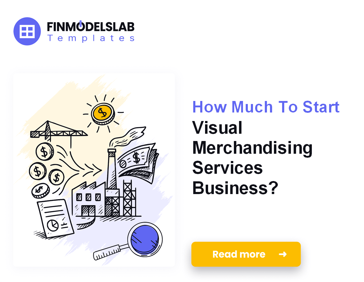 Visual Merchandising Startup Costs: $773K Cash Needed