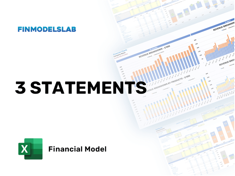3 Statements Financial Model to Convince Investors