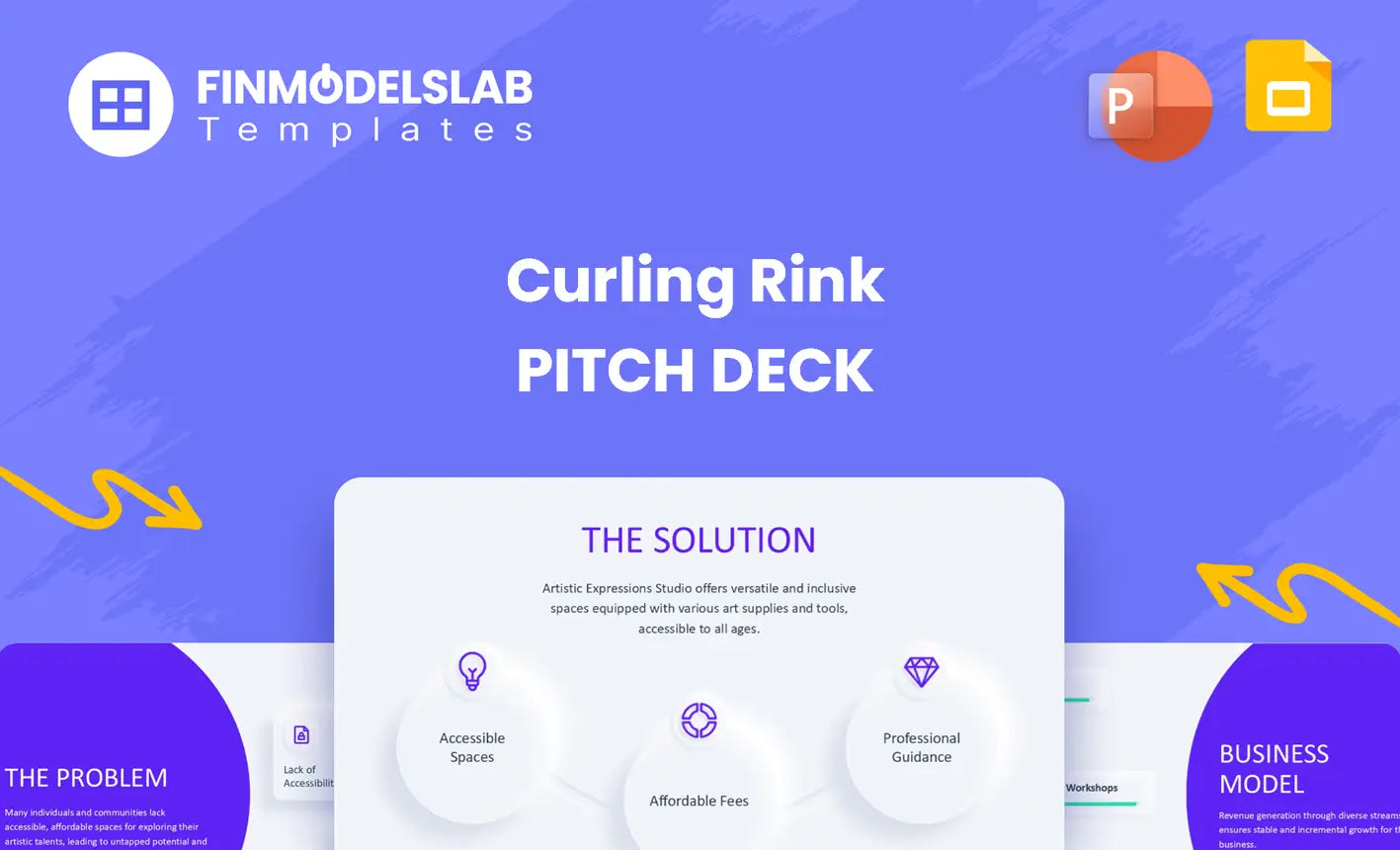 Curling Rink Deck Template: 14-Mo Breakeven, $815K EBITDA