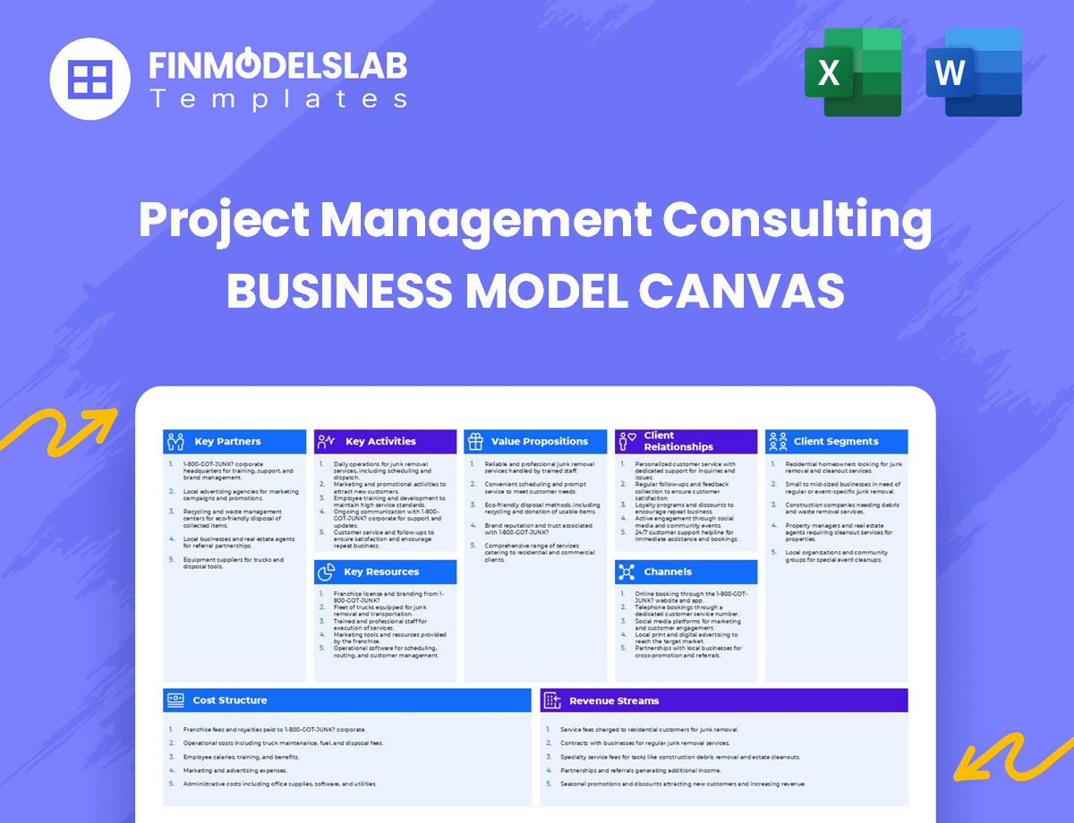 What Does a Project Management Consulting Canvas Look Like?