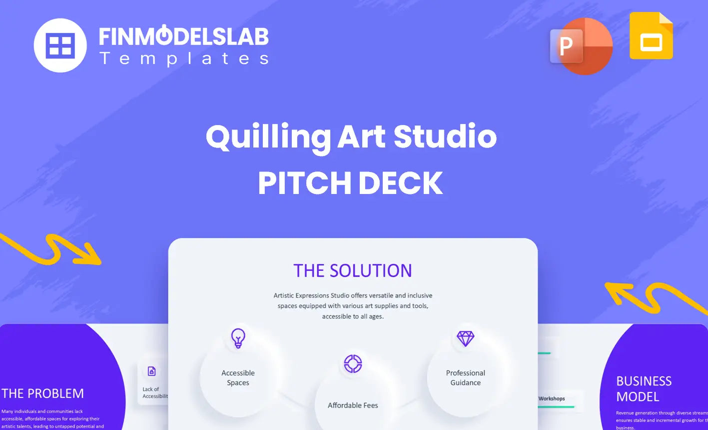 Quilling Art Studio Deck: $297K-$779K Rev 5 Years 3.08% IRR