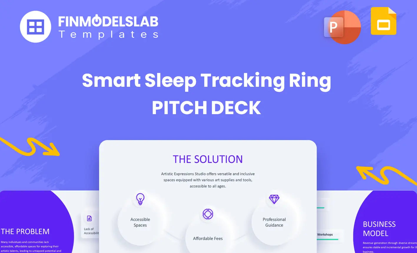Smart Sleep Tracking Ring Deck: $6.8M Rev, 124% IRR, 2 Mo Breakeven